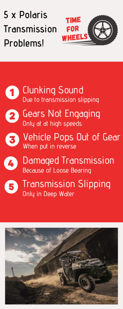 5 × Polaris Transmission Problems and how to Fix it! – timeforwheels.com